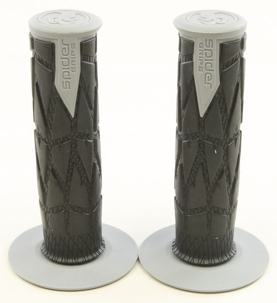 Spider M1 Dual Density Grips Titanium/black | Braap Factory